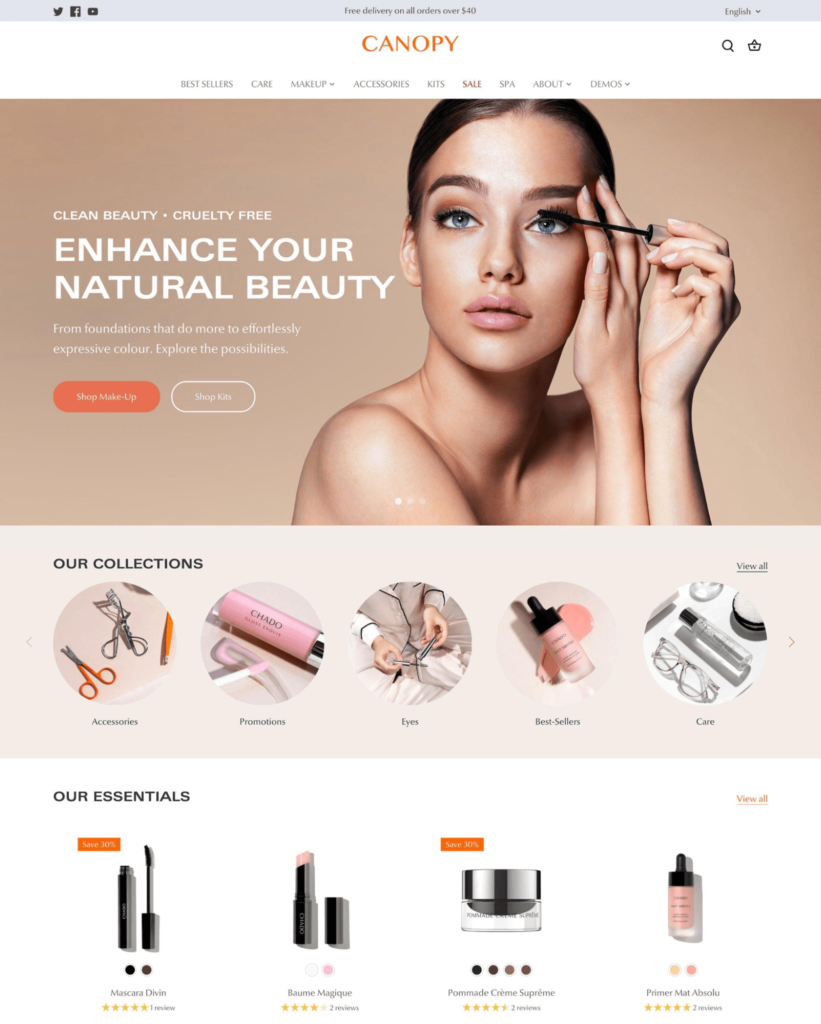 The 12 Best Shopify Themes for Beauty Stores [2025 ]